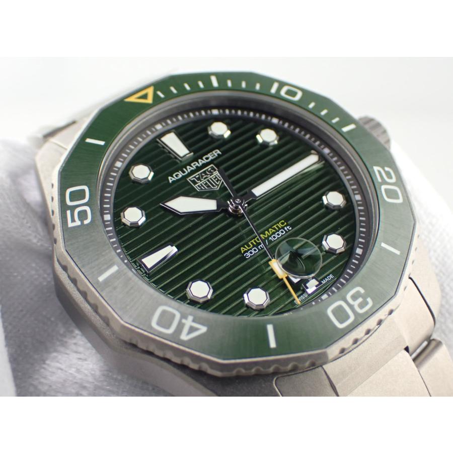 アクアレーサー タグホイヤー アクアレーサープロフェッショナル300 グリーン文字盤 WBP208B.BF0631 新品 : クエリ ヤフー店 ...