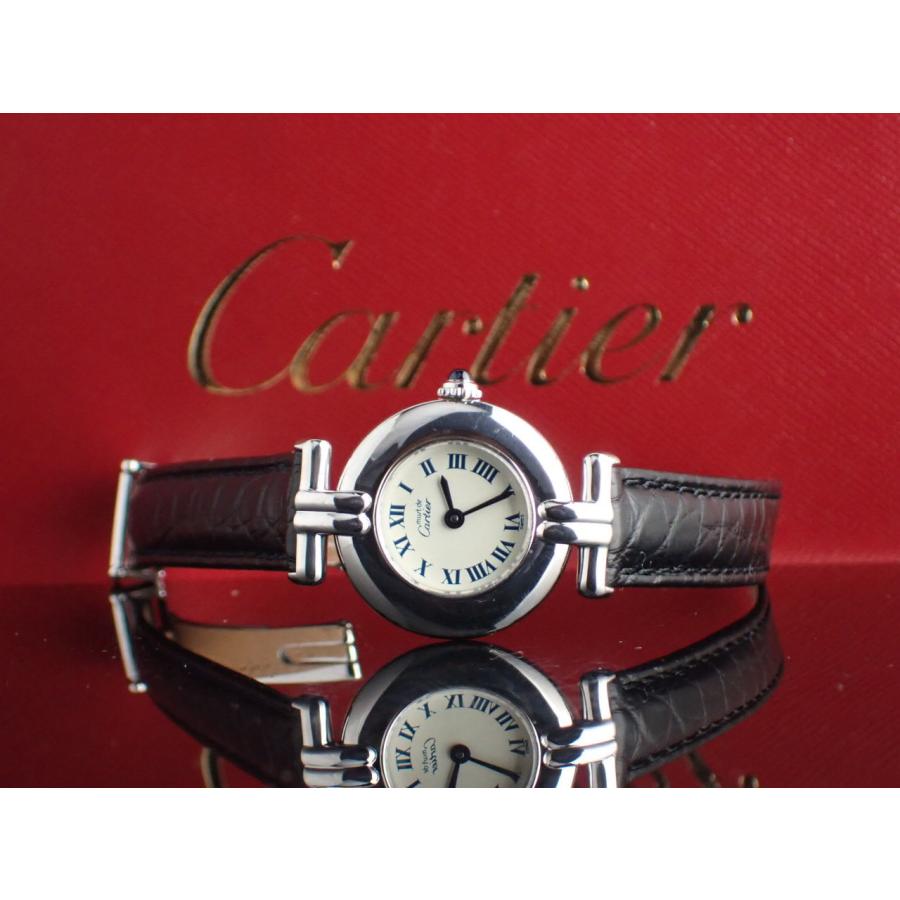 Cartier カルティエ マストコリゼ クォーツ シルバーダイヤル Cartier カルティエ マストコリゼ クォーツ シルバーダイヤル