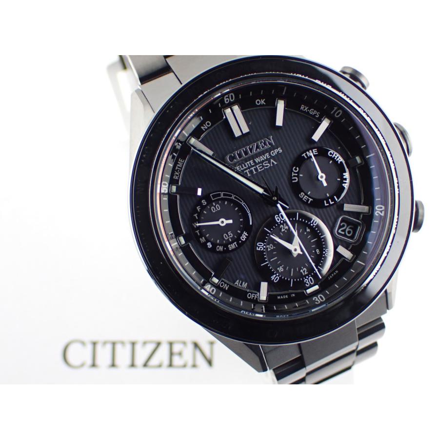 ATTESA（CITIZEN） シチズン アテッサ アクトライン エコドライブ ブラックチタン CC4055-65E(F950-0029S01 ...