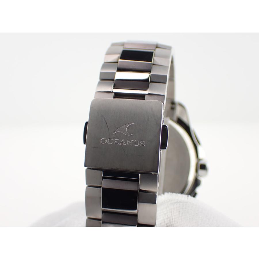 OCEANUS カシオ オシアナス マンタ S4000シリーズ チタンモデル OCW-S4000D-1AJF 中古 : クエリ ヤフー店 ...