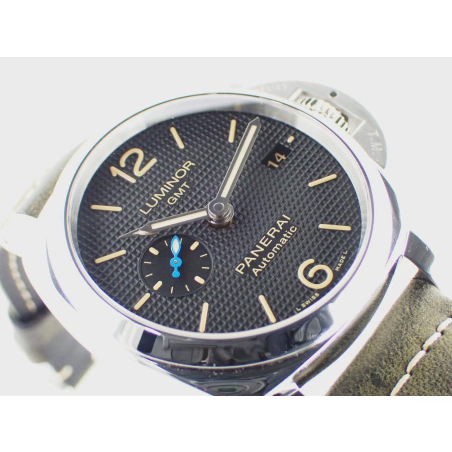 パネライ ルミノール V番 1950 3Days GMT PAM01535 新品仕上げ済 : クエリ ヤフー店 - 通販 - Yahoo!ショッピング