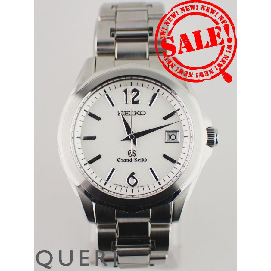 Grand Seiko グランドセイコー 9Fクォーツデイト ホワイト文字盤 SBGX033(9F62-0A60) 新品仕上げ済 : クエリ ...