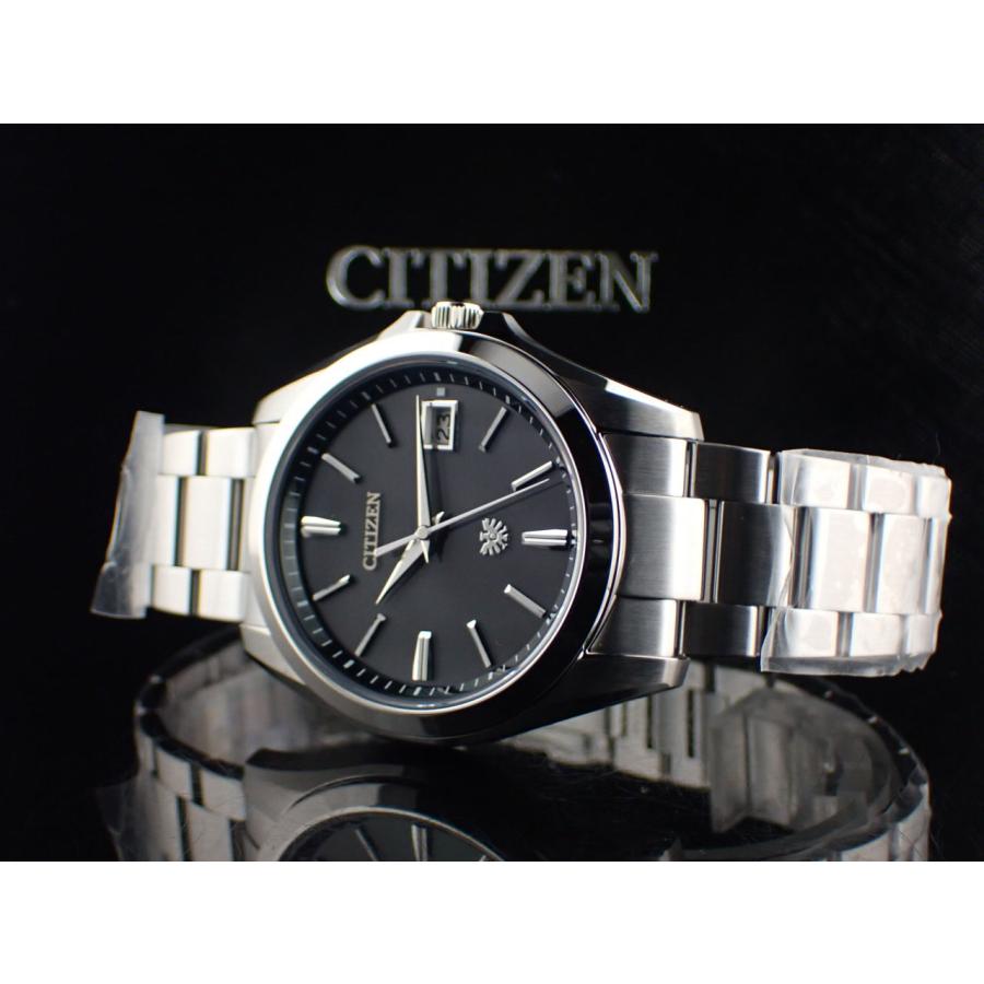The CITIZEN シチズン ザ・シチズン 年差5秒 エコドライブ ブラック文字盤 AQ4060-50E(A060-T026443) 新品 : クエリ ヤフー店 - 通販 - Yahoo ...