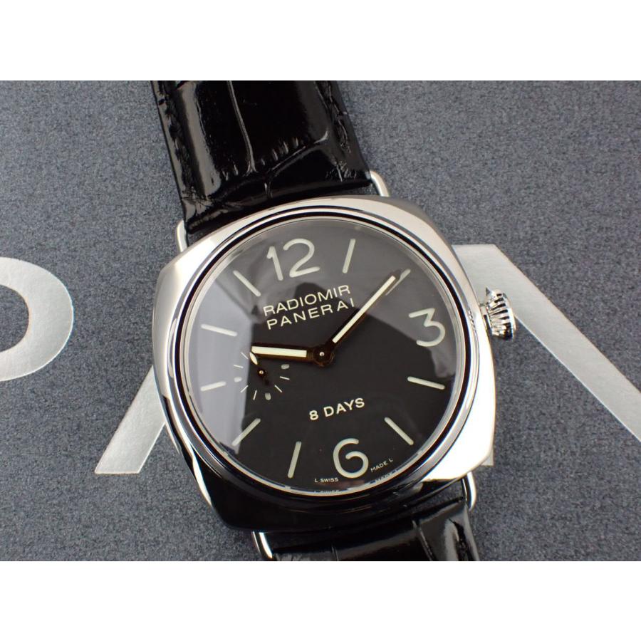 パネライ ラジオミール 8デイズ I番 ブラック文字盤 PAM00190 新品仕上げ済 :24B025:クエリ ヤフー店 - 通販 ...