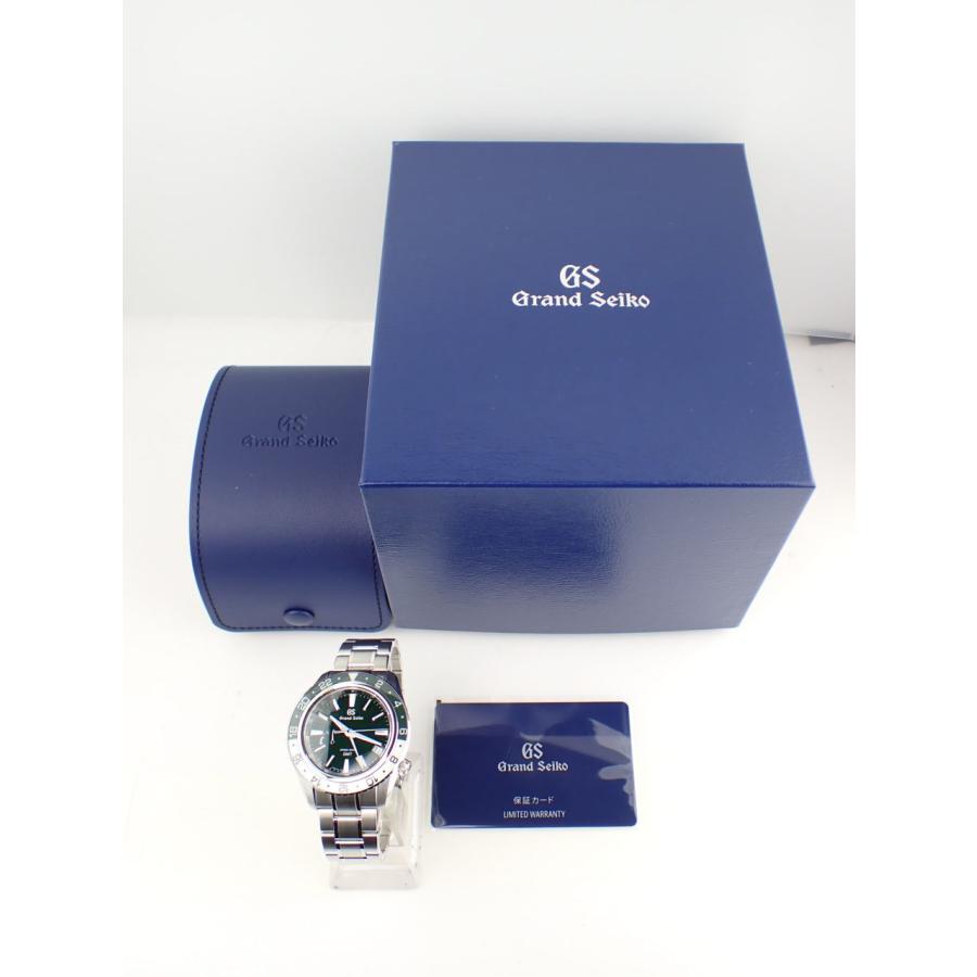 グランドセイコー 9Rスプリングドライブ マスターショップ限定モデル GMT グリーン文字盤 SBGE295(9R66-0BK0) 新品 : 24b504 : クエリ ヤフー店 - 通販 ...