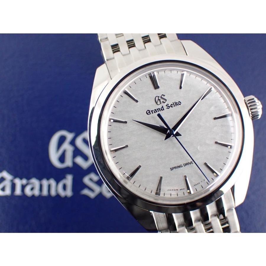 Grand Seiko グランドセイコー エレガンスコレクション スプリングドライブ 御神渡り シルバー文字盤 SBGY013(9R31 ...