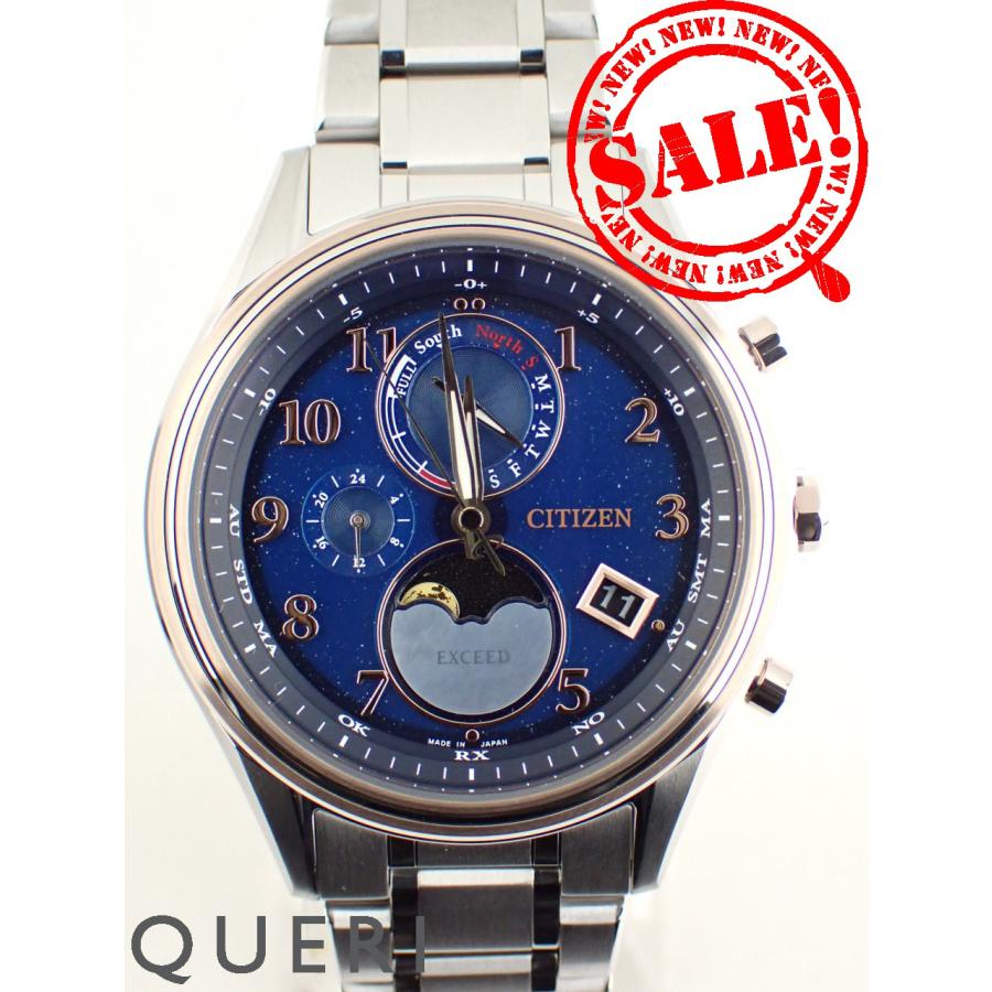 EXCEED(CITIZEN) シチズン エクシード 電波時計30周年記念 限定モデル第2弾 月暈(つきがさ)BY1026-65L(H874 ...