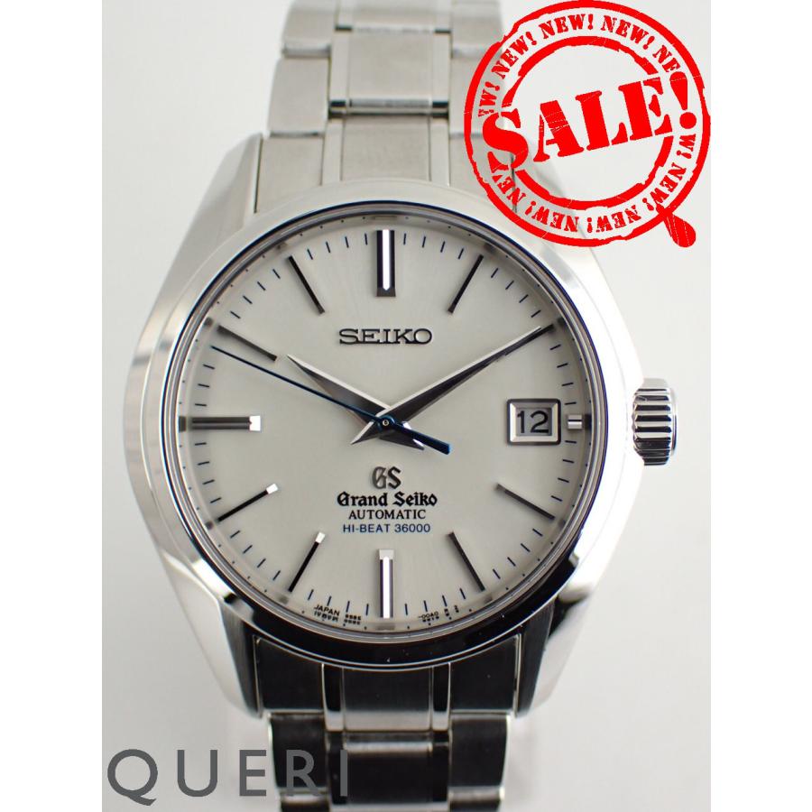 Grand Seiko グランドセイコー 生産終了 メカニカルハイビート36000 シルバー文字盤 メンズ SBGH001(9S85-00A0) 新品仕上げ済 : クエリ ヤフー店 - 通販 ...