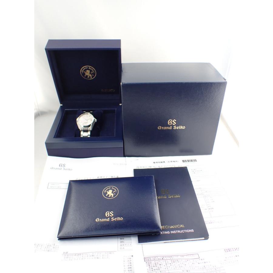 Grand Seiko グランドセイコー 生産終了 メカニカルハイビート36000 シルバー文字盤 メンズ SBGH001(9S85-00A0) 新品仕上げ済 : クエリ ヤフー店 - 通販 ...