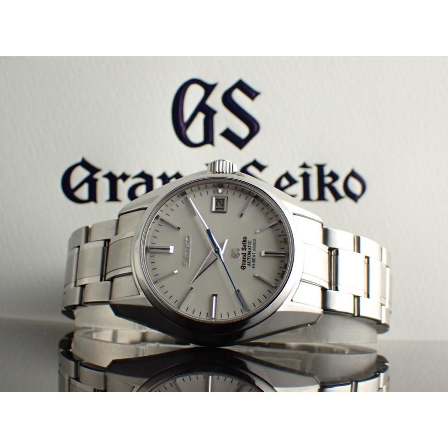 Grand Seiko グランドセイコー 生産終了 メカニカルハイビート36000 シルバー文字盤 メンズ SBGH001(9S85-00A0) 新品仕上げ済 : クエリ ヤフー店 - 通販 ...