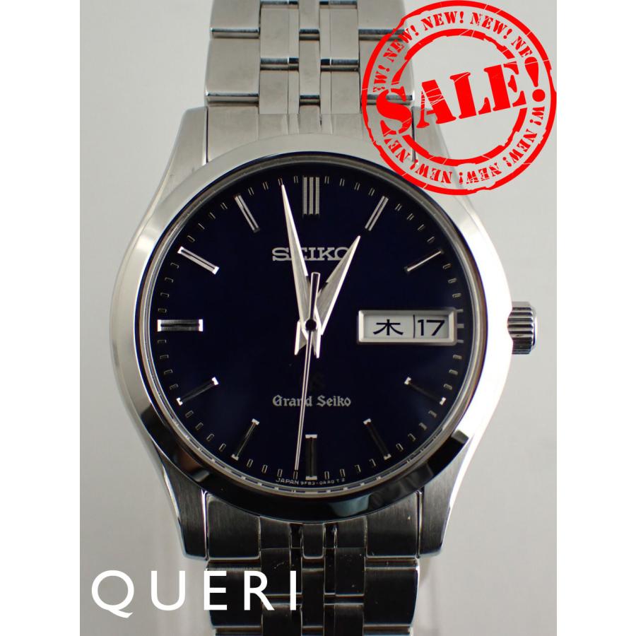 Grand Seiko グランドセイコー 9Fクォーツ デイデイト ネイビーブルー文字盤 メンズ SBGT017(9F83-0AB0) 新品 ...