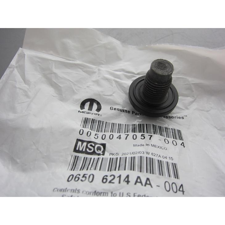 MOPAR♪07〜18 ラングラー ジープ エンジンドレンコック （エンジンドレンボルト）6513414AA : QUICK PARTS ...