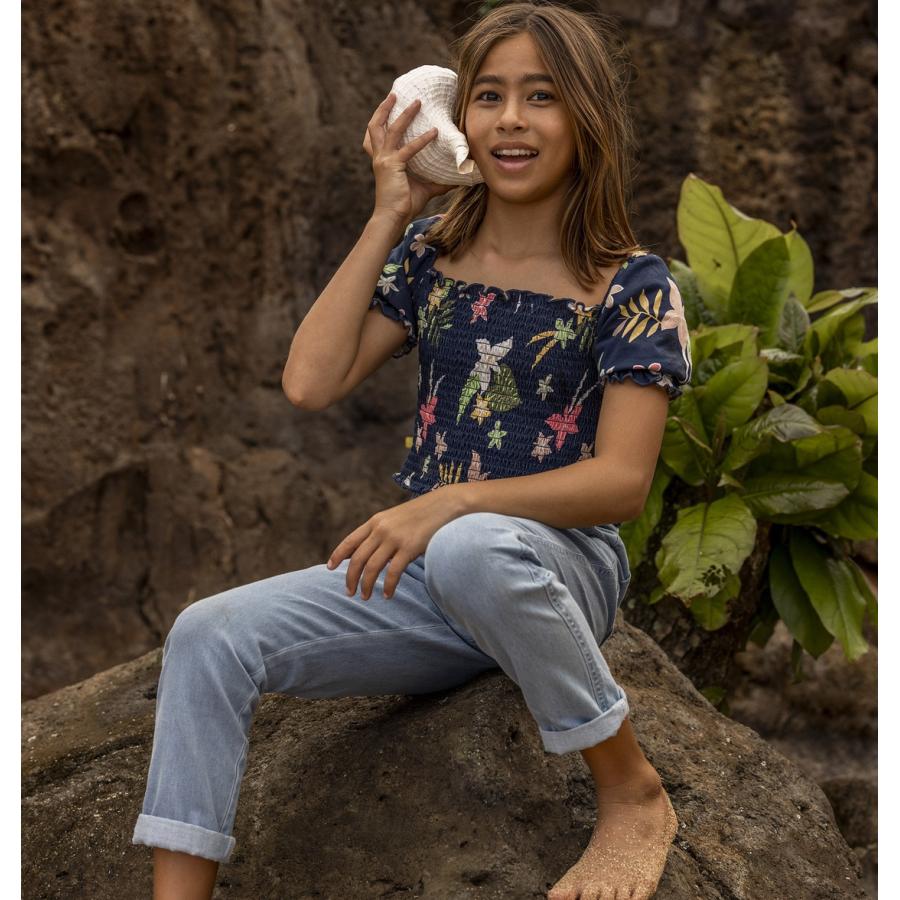 ROXY アウトレット価格 セール SALE ロキシー キッズ YEAH BALI BABY デニム パンツ (100-150cm) Kids Pa : QUIKSILVER ONLINE ...