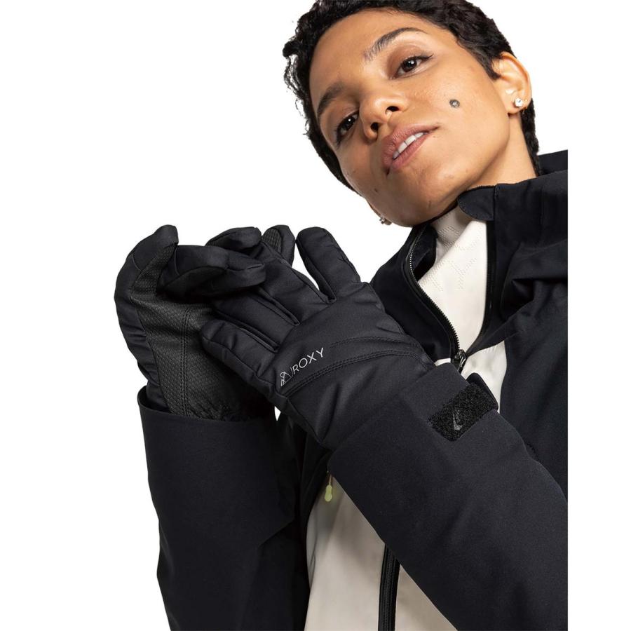 ROXY 【28日-1日はボーナスストア+10％】アウトレット価格 ロキシー GORE-TEX FIZZ GLOVES スノーグローブ スキー ...