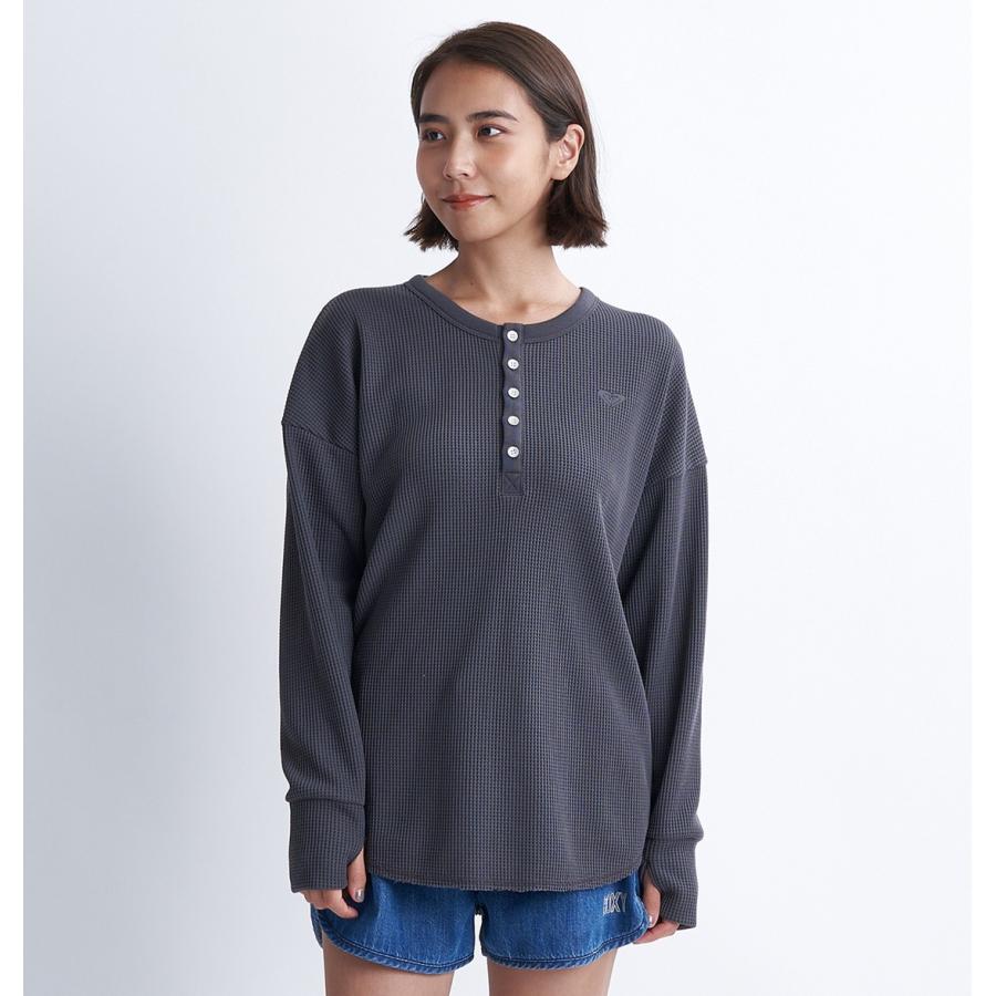 ROXY 【18日はボーナスストア+10％】アウトレット価格 ロキシー PACIFIC OCEAN ワッフル素材 長袖 Tシャツ : QUIKSILVER ONLINE STORE - 通販 ...