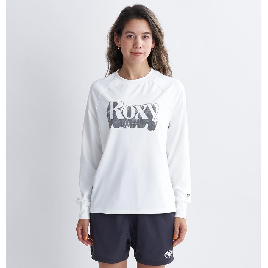 ロキシー ROXY HUGGABLE RASH ラッシュガード Womens Pullover Rash Guard : jp-rly241032-wht : QUIKSILVER ...
