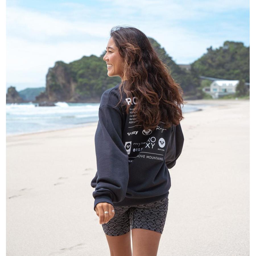 ROXY 【11日-15日はボーナスストア+10％】アウトレット価格 ロキシー OUR STYLE FLOW PO クルー プルオーバー ...