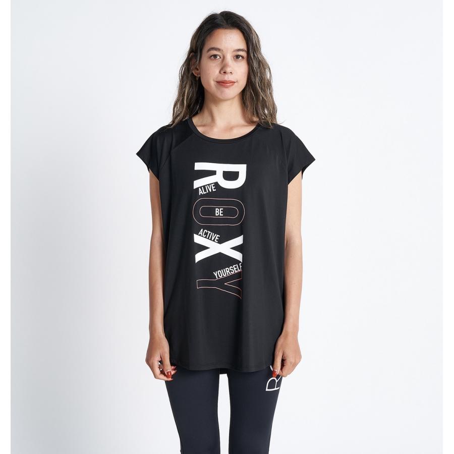 ROXY 【10日-12日はボーナスストア+10％】セール SALE ロキシー フィットネス 水陸両用 速乾 UVカット Tシャツ FAMILY Womens T-shi ...