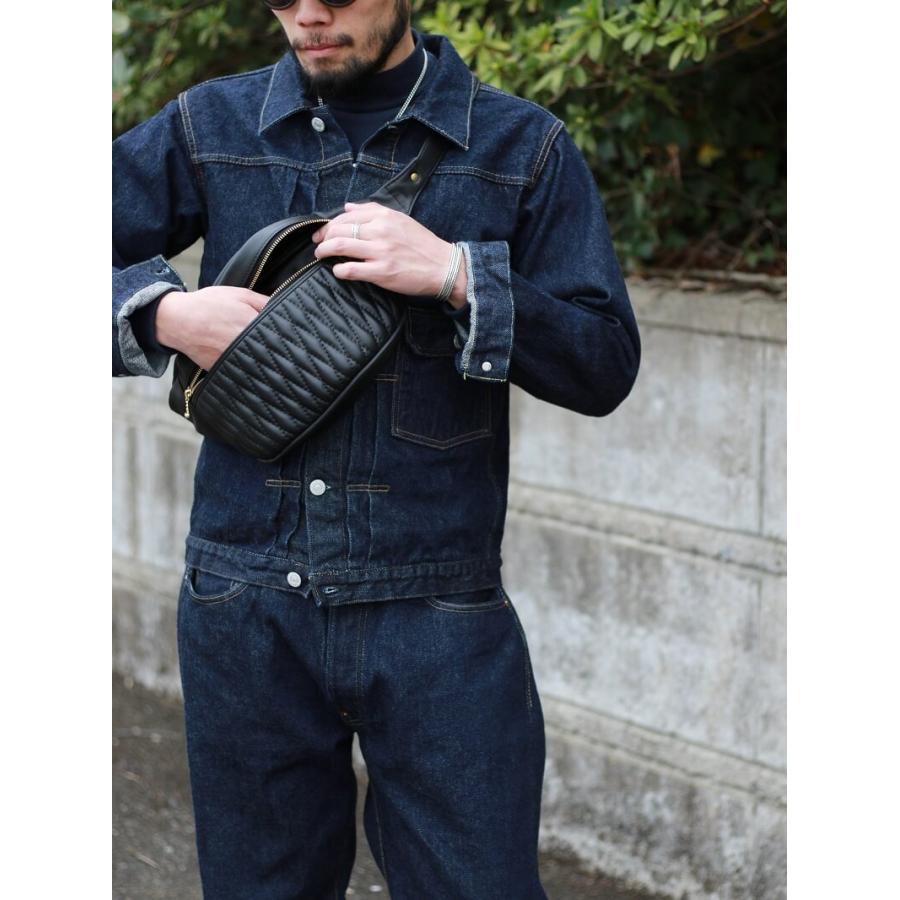 ダイヤ ウエストバッグ BACKDROP Leathers DIA WAISTBAG 本革 バイカー メンズ ショルダーバッグ アメカジ 日本製 プレゼント : キュリアス - 通販 ...