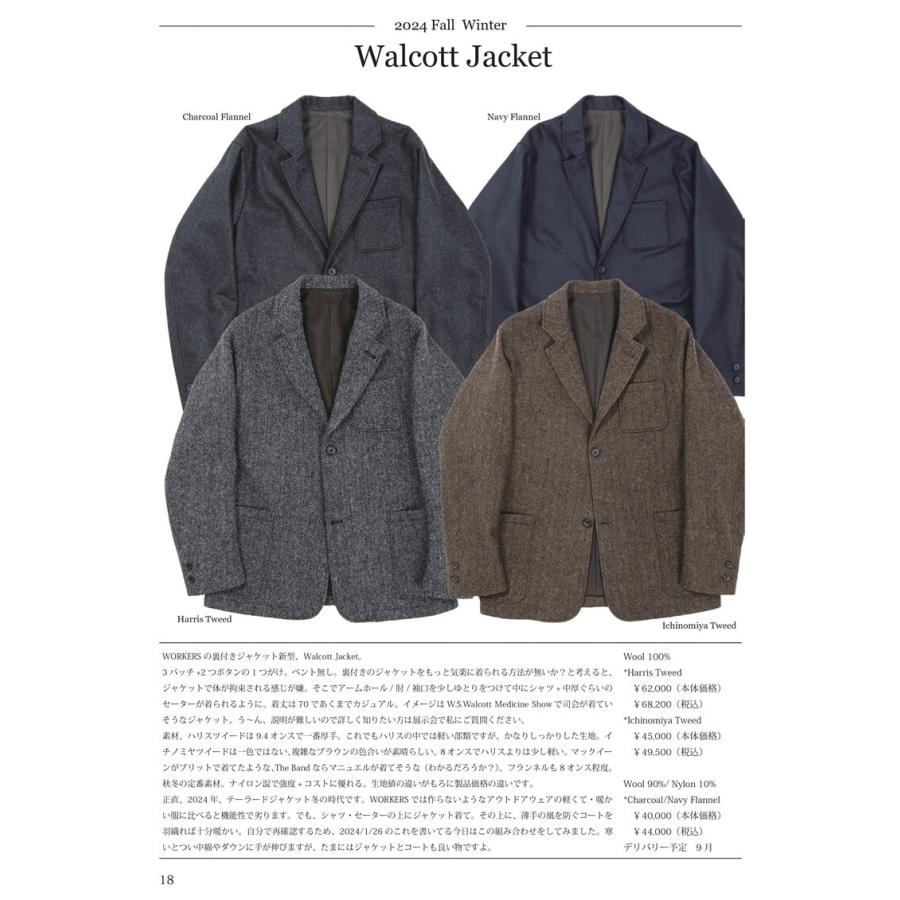 ご予約 / WORKERS ワーカーズ Walcott Jacket Charcoal Flannel / 9月お届け予定 : wks1027 : Qurious - 通販 - Yahoo ...