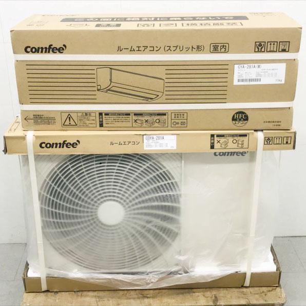 D5090YO 0325【未使用品】ルームエアコン 2.8k COMFEE' CYA-281A(W) おもに10畳家電 空調 住まい : リサイクルショップR-1 - 通販 - Yahoo ...