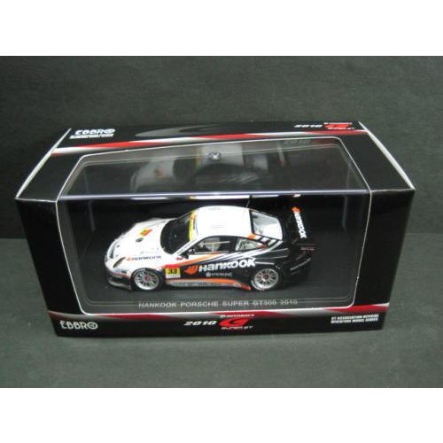 1/43 ハンコック ポルシェ HANKOOK Porsche Super GT300 2010 エブロ EBBRO : R&B web shop - 通販 - Yahoo!ショッピング
