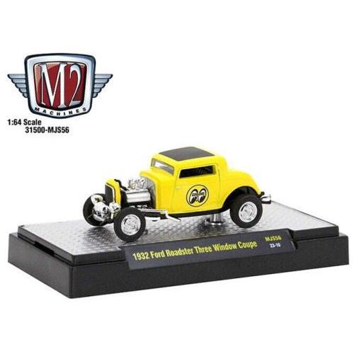 1/64 Moon Eyes フォード ロードスター 1932 Ford Roadster Three Window Coupe M2 Machines : m2-moon-mjs562310 ...