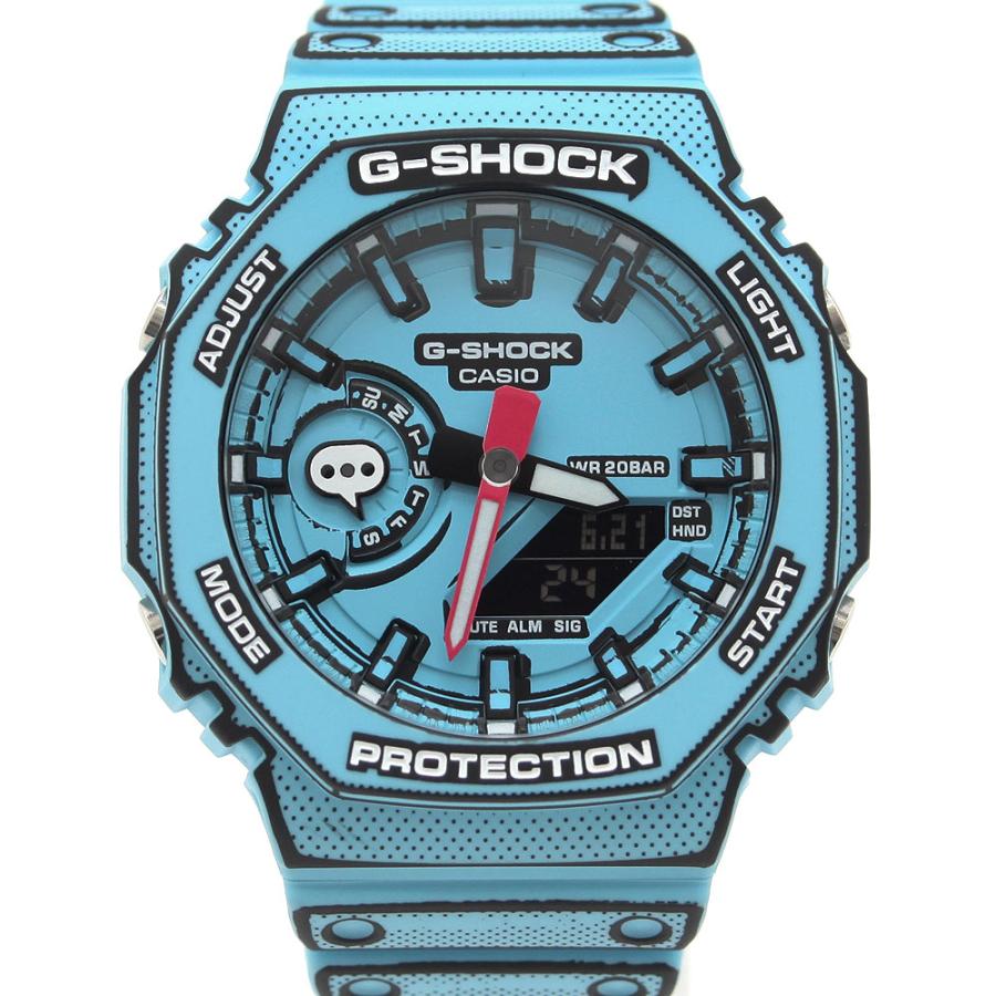CASIO カシオ 腕時計 G-SHOCK Gショック ANALOG-DIGITAL 2100 Series GA-2100MNG-2AJR MANGA THEME マンガテーマシリーズ 電池 ...