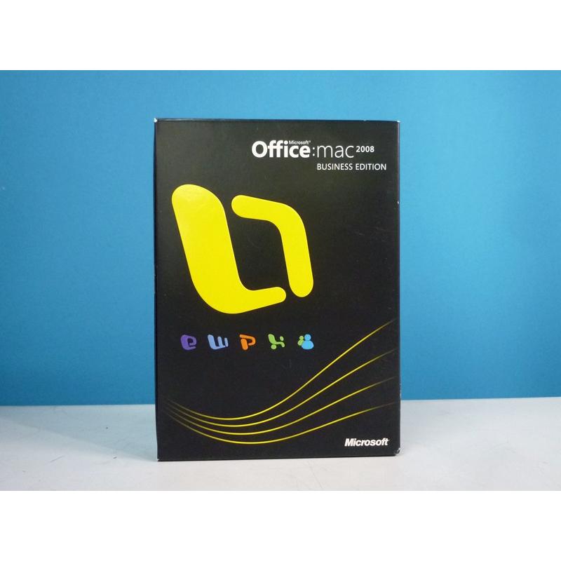 Microsoft Office 2008 for Mac Business Edition Ver12.2.0 DVD-ROM版【中古 ...