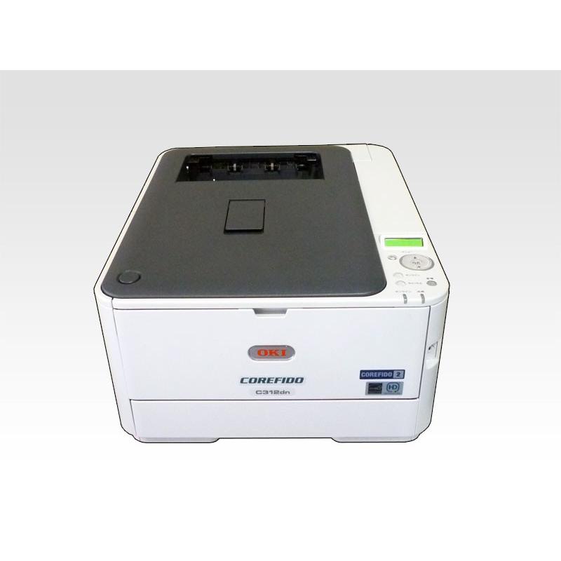 OKI COREFIDO C312dn A4カラーLEDプリンタ 自動両面印刷対応 約1.7万枚【中古】 : 10005714 : アールデバイス - 通販 - Yahoo!ショッピング