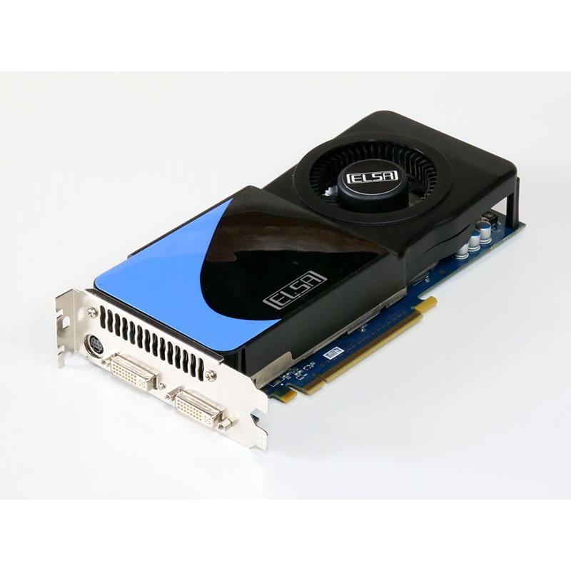 ELSA GeForce 9800 GTX+ 512MB DVIx2/TV-out PCI Express x16 GD998 ...