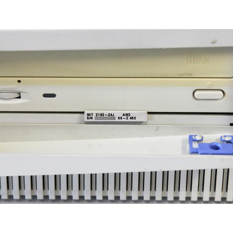 Aptiva E 24J 2190-24J IBM K6-2 Processor 450MHz/64MB/3.2GB/CD-ROMドライブ/HDD初期化済み【中古】 : アールデバイス ...