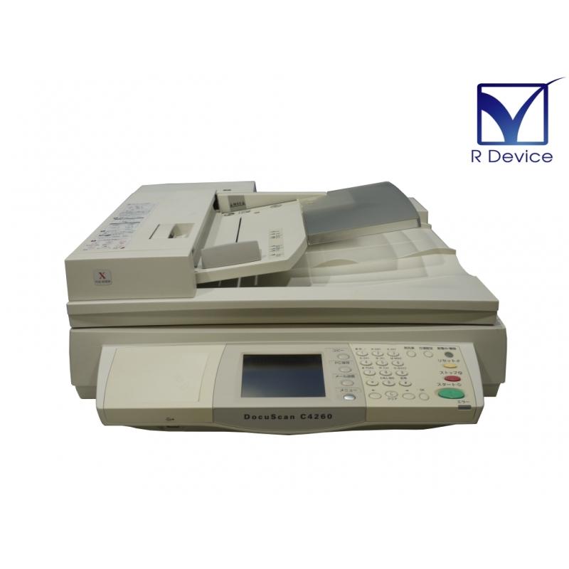 FUJI XEROX DocuScan C4260 ADF付き A3ネットワークスキャナー カラー23枚・モノクロ40枚/分 総スキャン約1.3万枚【中古】 :10014020:アールデバイス ...