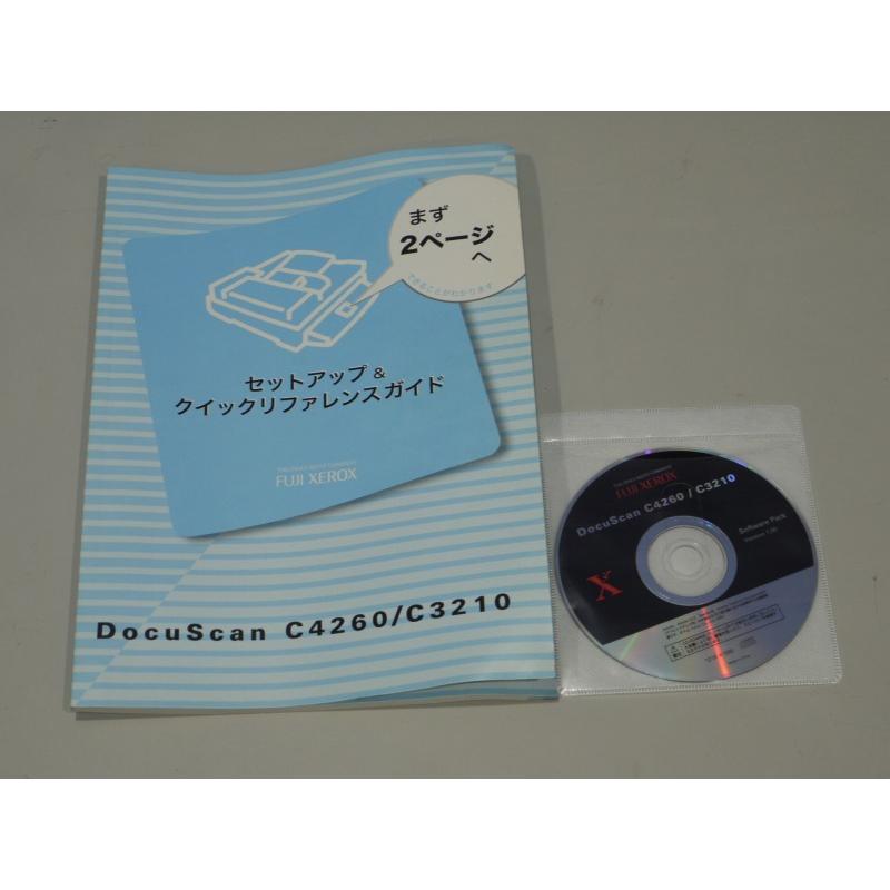 FUJI XEROX DocuScan C4260 ADF付き A3ネットワークスキャナー カラー23枚・モノクロ40枚/分 総スキャン約1. ...
