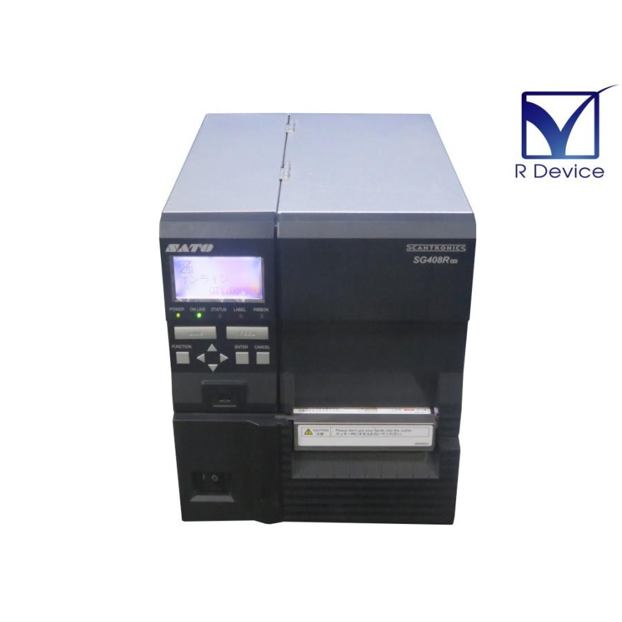 SATO SG408R-ex スキャントロニクス ラベルプリンター カッターユニット付 USB/LAN/パラレル/RS-232C標準対応【中古】 : アールデバイス - 通販 - Yahoo ...