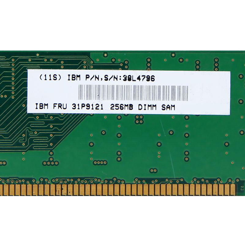38L4796 IBM Corporation 256MB DDR-333 PC2700 non-ECC Unbuffered 2.5V ...