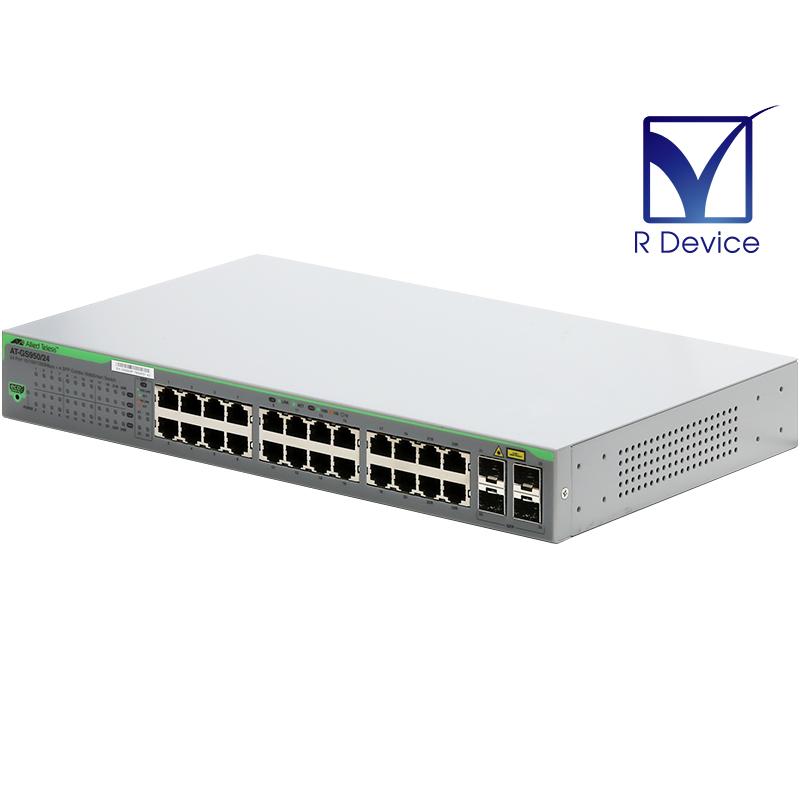 AT-GS950/24 Allied Telesis ギガビットイーサネット スマートスイッチ 24ポート AT-S115 V2.0.4 初期化済【中古】 : 10016477 : アール ...