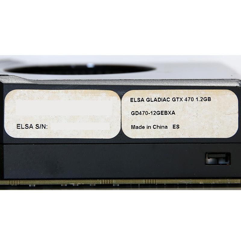 ELSA Technology GeForce GTX 470 1280MB mini HDMI/Dual-Link DVI-I *2 PCI ...