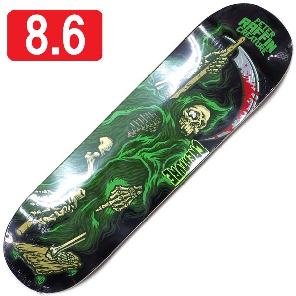 【8.6" デッキ スケートボード クリーチャー】Creature Peter Raffin Reaper 8.6" : R-F SKATE ...