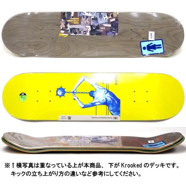 【8.0" デッキ スケートボード ガール】Girl Breana Geering Orgasm Addict 8.0" : R-F SKATE SHOP - 通販 - Yahoo!ショッピング