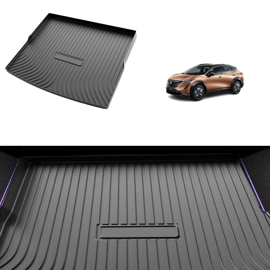 AY002 アリア（日産）FE0系 ラゲッジマット トランクマット カバー プロテクター ガーニッシュ エアロパーツ カスタム アクセサリー TPE : リーディングハイ - 通販 ...