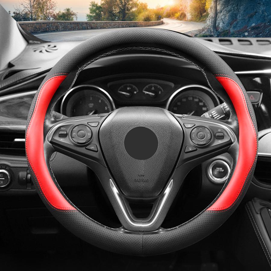 【CATYA】スズキ ワゴンR ハンドルカバー ステアリングカバー O型 握りやすい 薄いタイプ 潤い手触り 滑り止め 耐熱 合成革 カーアクセサリー 1P FB-OS :FB-OS-104 ...