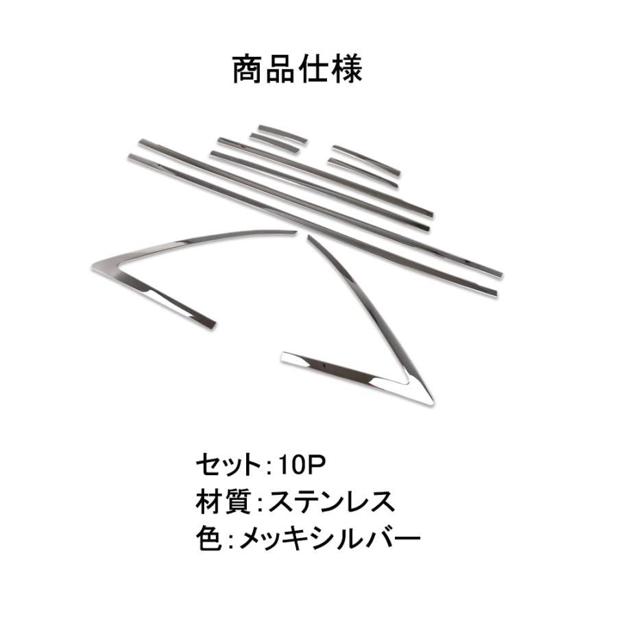 NO039 新型 ノート E13 ドア差しモール ウィンドウガーニッシュ サイドドアエアロ エクステリア 外装 アクセサリー カスタム パーツ 10P : リーディングハイ - 通販 ...