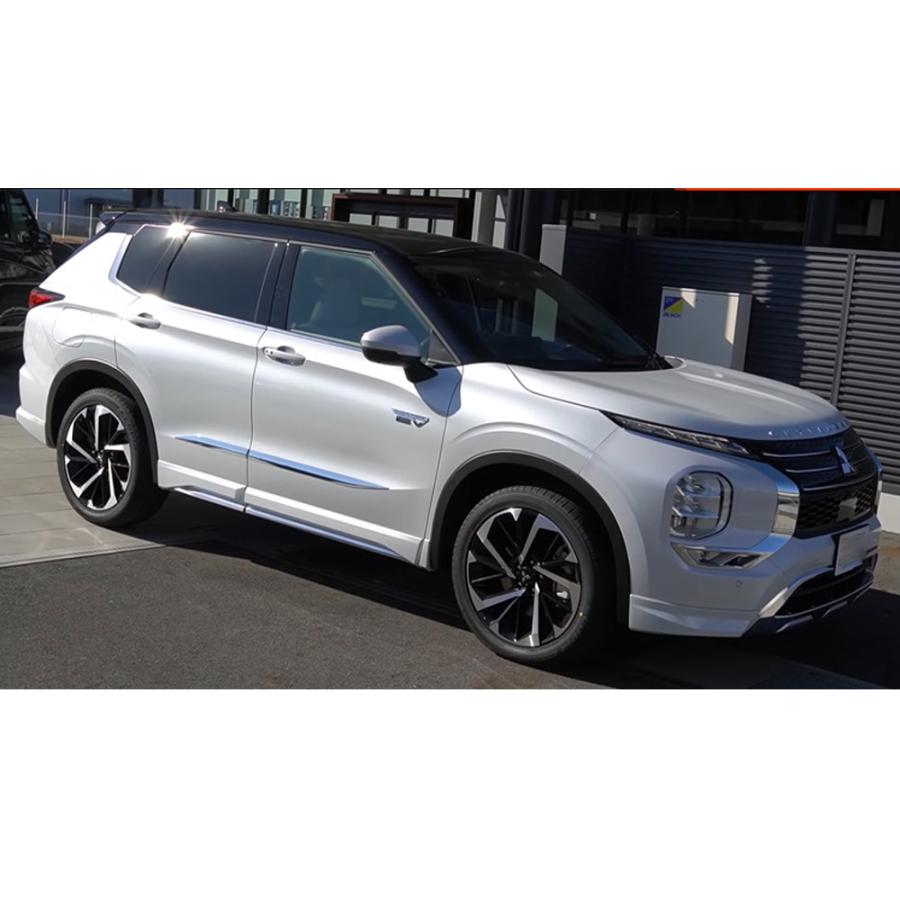 OU232 アウトランダーPHEV GN系専用 新型 サイドドア ガーニッシュ メッキモール エアロパーツ アクセサリー カスタム 外装 パーツ 4P : リーディングハイ - 通販 ...