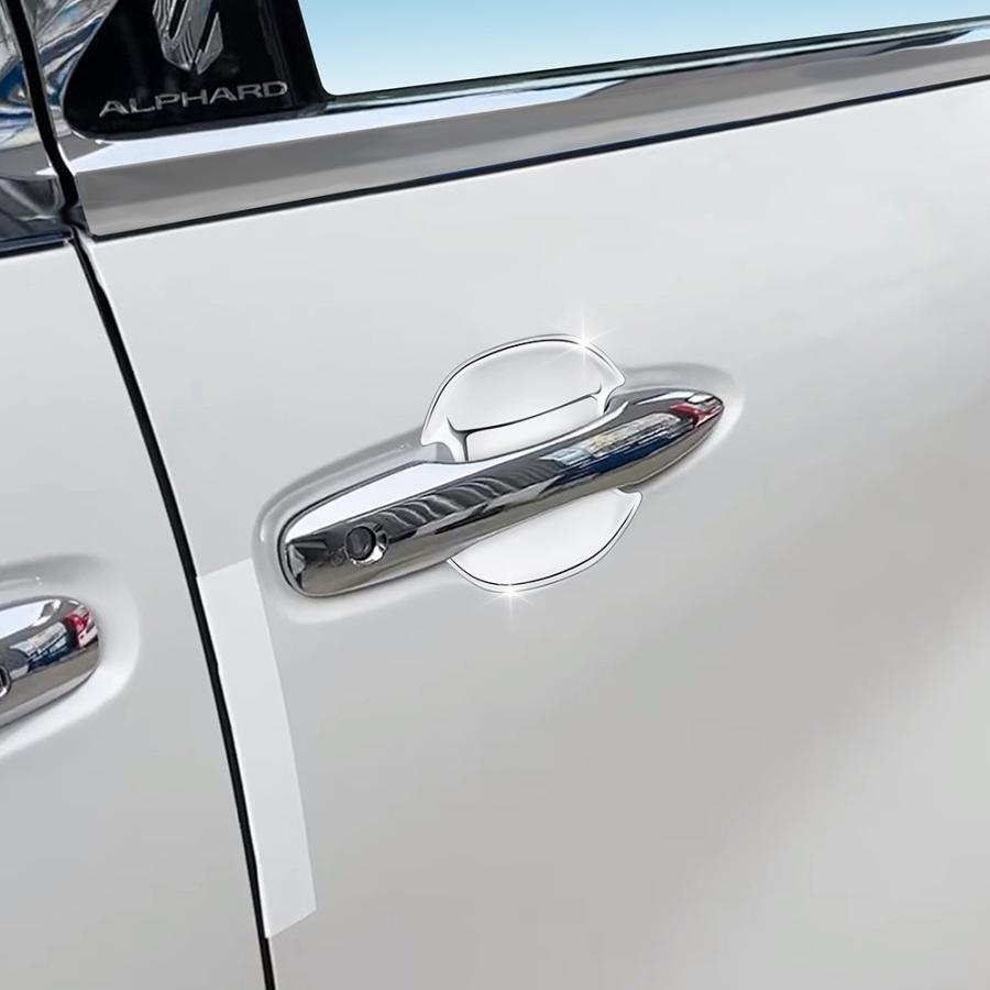 RF123 新型 アルファード 40系 ヴェルファイア ドアハンドルカバー ドアボウルカバー ABS 車種専用 カスタムパーツ アクセサリー ...
