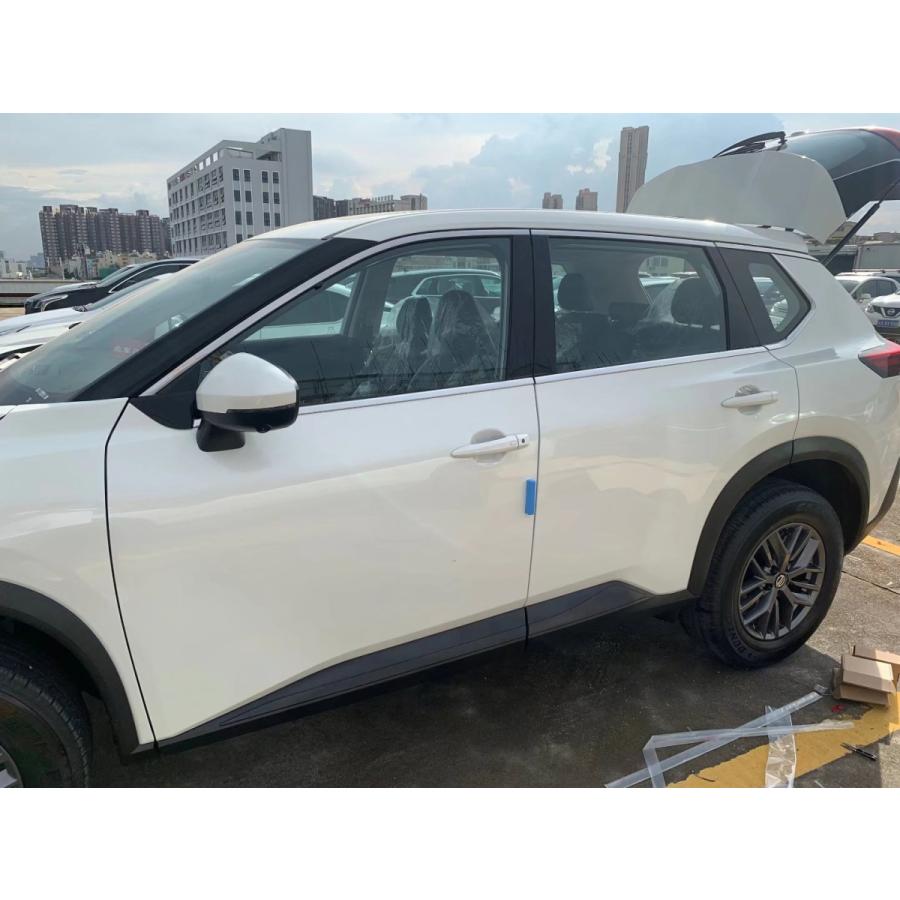 XT246 エクストレイル T33専用 ドア差しモール サイドウィンドウガーニッシュ メッキモール ドアウィンドウモール エクステリアアクセサリー 6P : リーディングハイ - 通販 ...