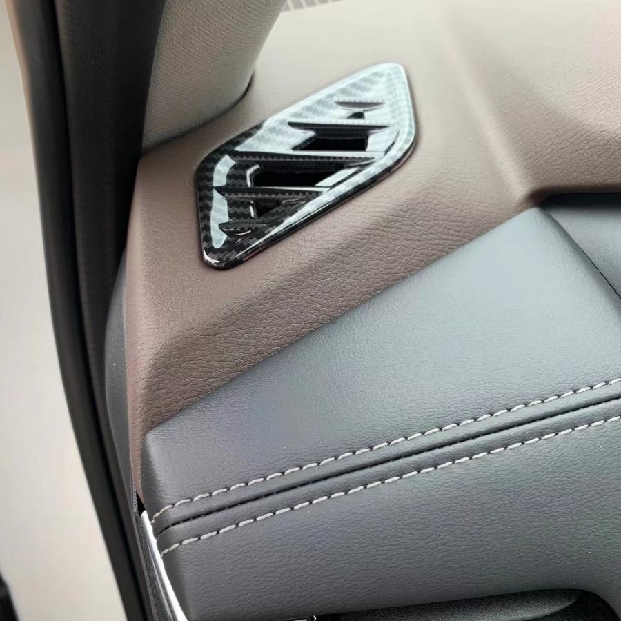 XT290 エクストレイル T33専用 エアコン上吹き出し口カバー エアコンダクトカバー ABS カーボン調 内装変身 2P : リーディングハイ - 通販 - Yahoo!ショッピング