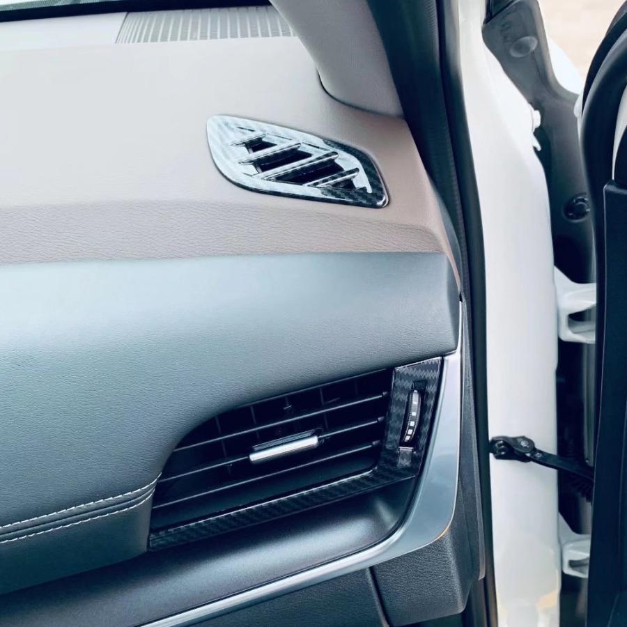 XT290 エクストレイル T33専用 エアコン上吹き出し口カバー エアコンダクトカバー ABS カーボン調 内装変身 2P : リーディングハイ - 通販 - Yahoo!ショッピング