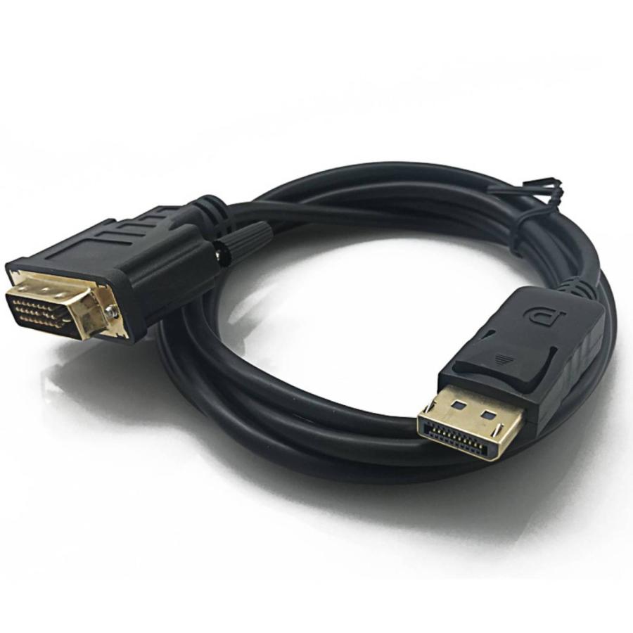 DisplayPort→DVI-D変換ケーブル dp→dvi-d DP オス DVI-D オス DP to DVI-D 1.8m : av-dp-dvi18 : r-honpo - 通販 ...