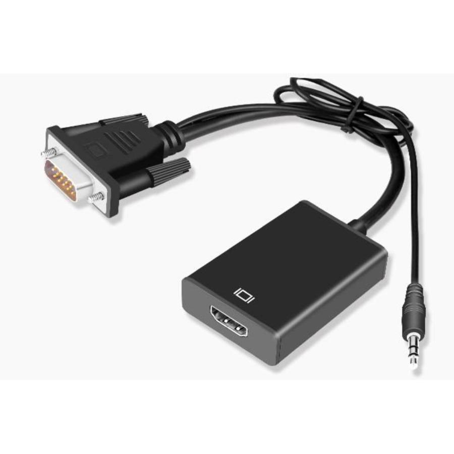 オーディオ付きVGA→HDMI変換ケーブル VGA入力 HDMI出力 USB電源付き VGAオス HDMIメス : r-honpo - 通販 - Yahoo!ショッピング